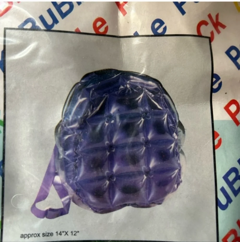 Bags | Bubble Backpack Vintage 199s Sealed In Original Package Purple ...